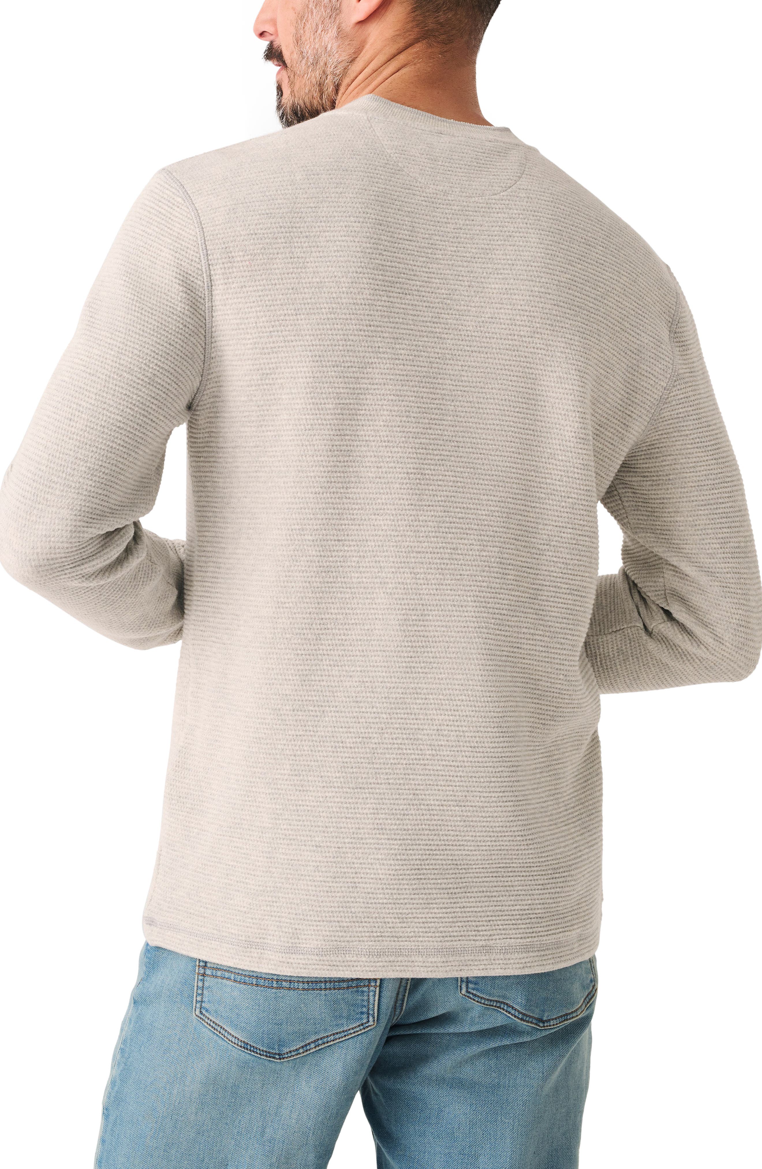 Faherty Surf Waffle Henley | Nordstromrack