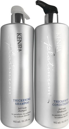KENRA Platinum Thickening Shampoo & Conditioner Set $66 Value ...