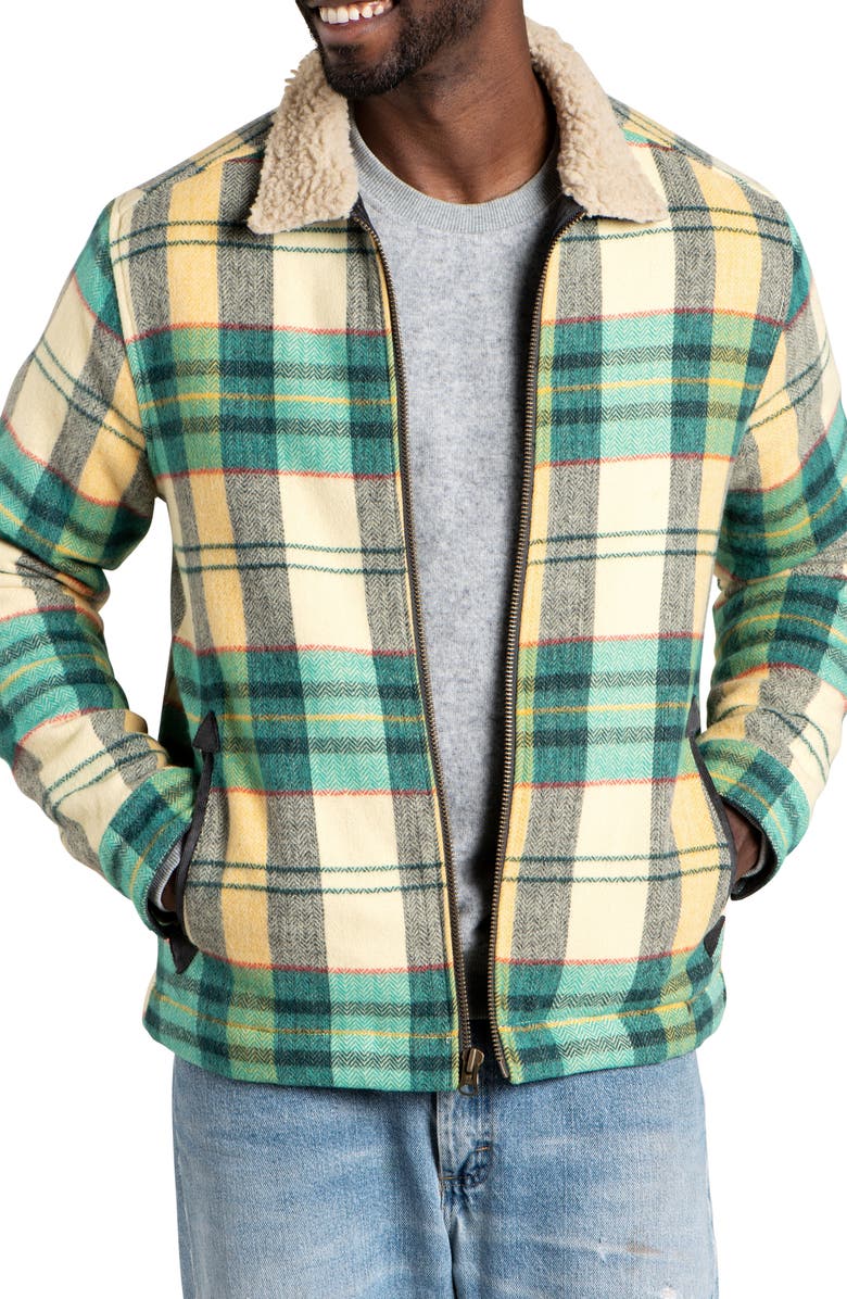 Toad&Co Burntside Trucker Jacket with High Pile Fleece Trim | Nordstrom
