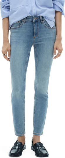 MANGO Coated Low Rise Push-Up Skinny Jeans | Nordstrom