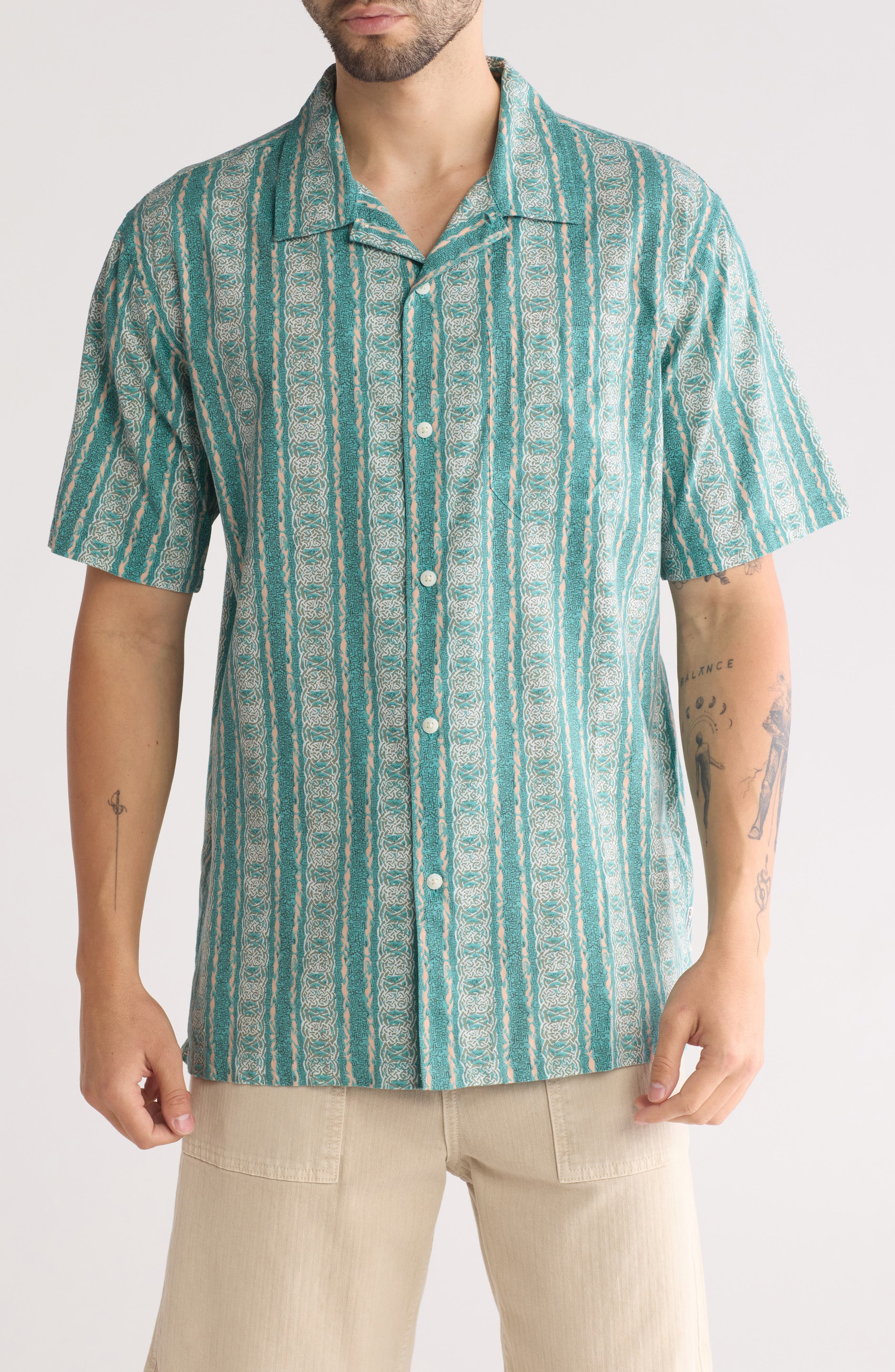 Pool Party Camp Shirt (Men) | Nordstromrack