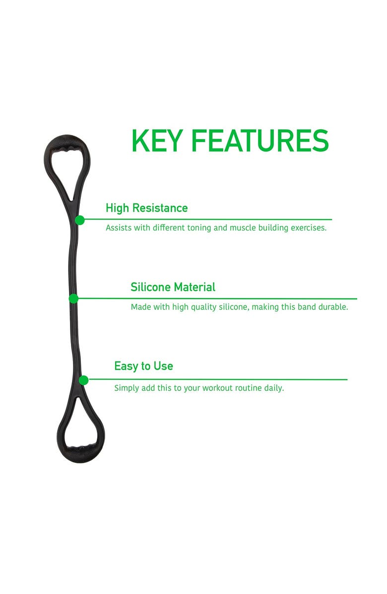 MIND READER X Shape Chest Expander Rubber Resistance Band | Nordstromrack