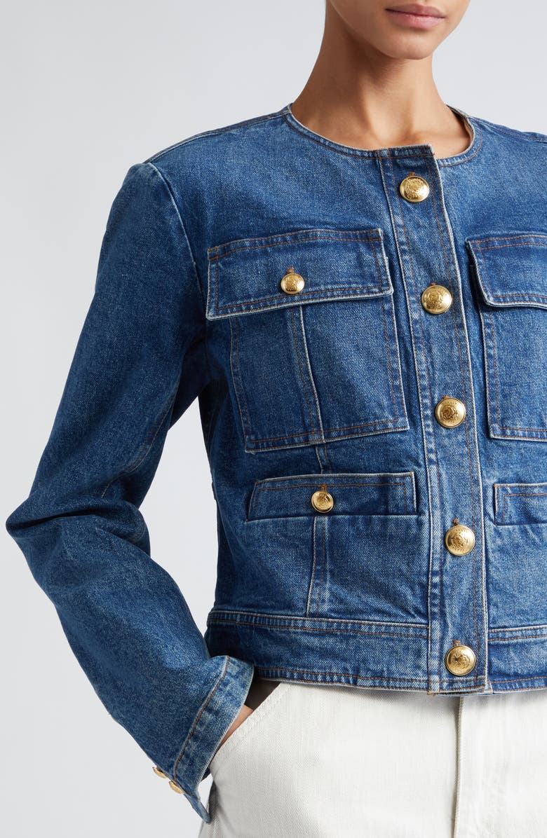 A.L.C. Cleo Crop Denim Jacket | Nordstromrack