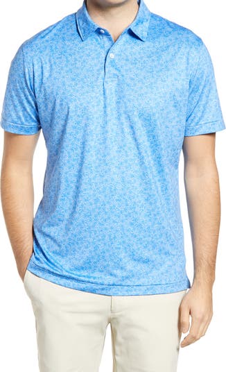 Peter Millar Watch Print Short Sleeve Performance Polo | Nordstrom