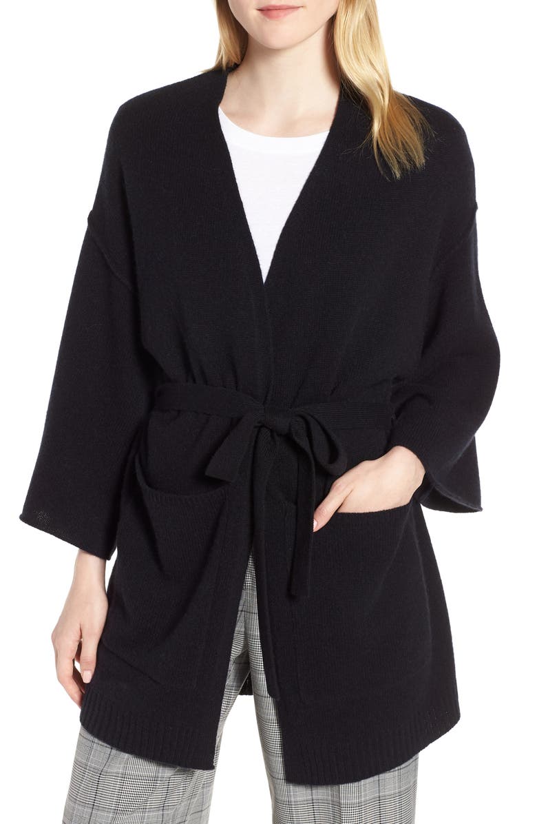 Halogen® Belted Cashmere Cardigan | Nordstrom