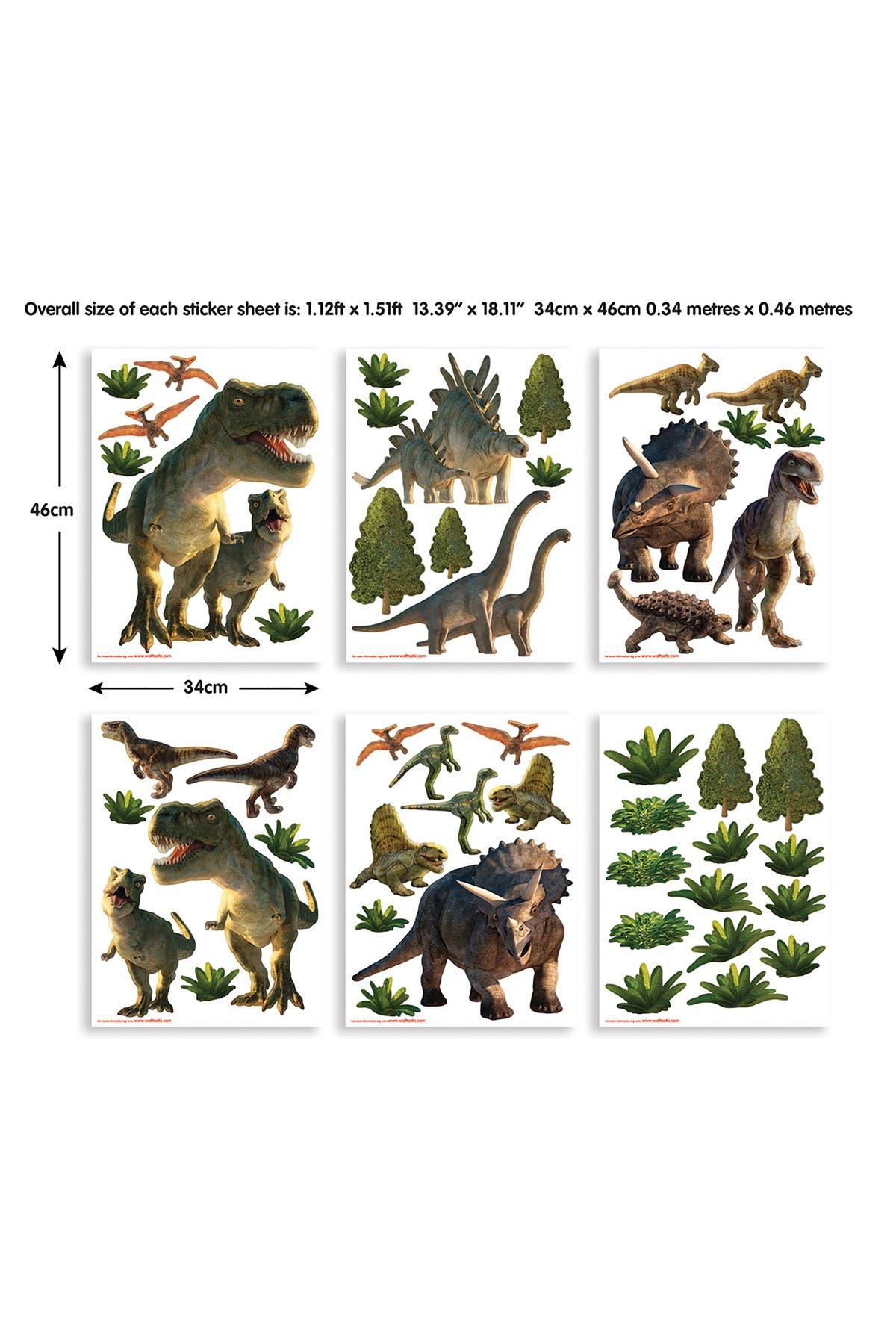 Wallpops Dinosaur Land Wall Stickers | Nordstromrack