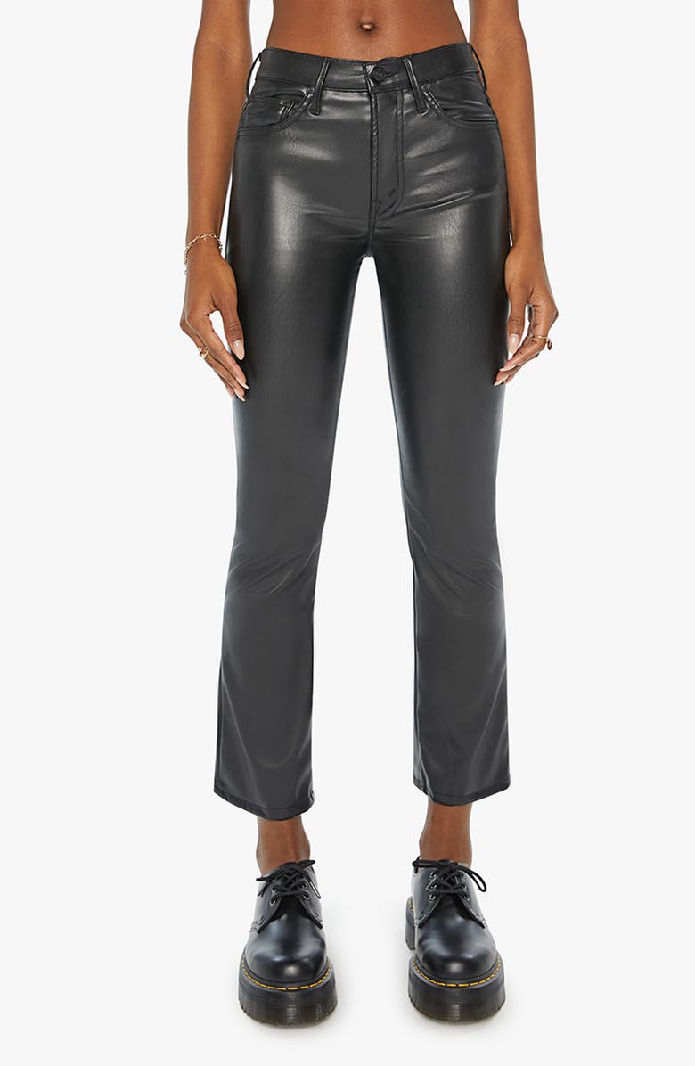 Mother Faux Leather Pants