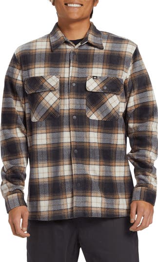Quiksilver Surf Days Print Fleece Overshirt | Nordstromrack
