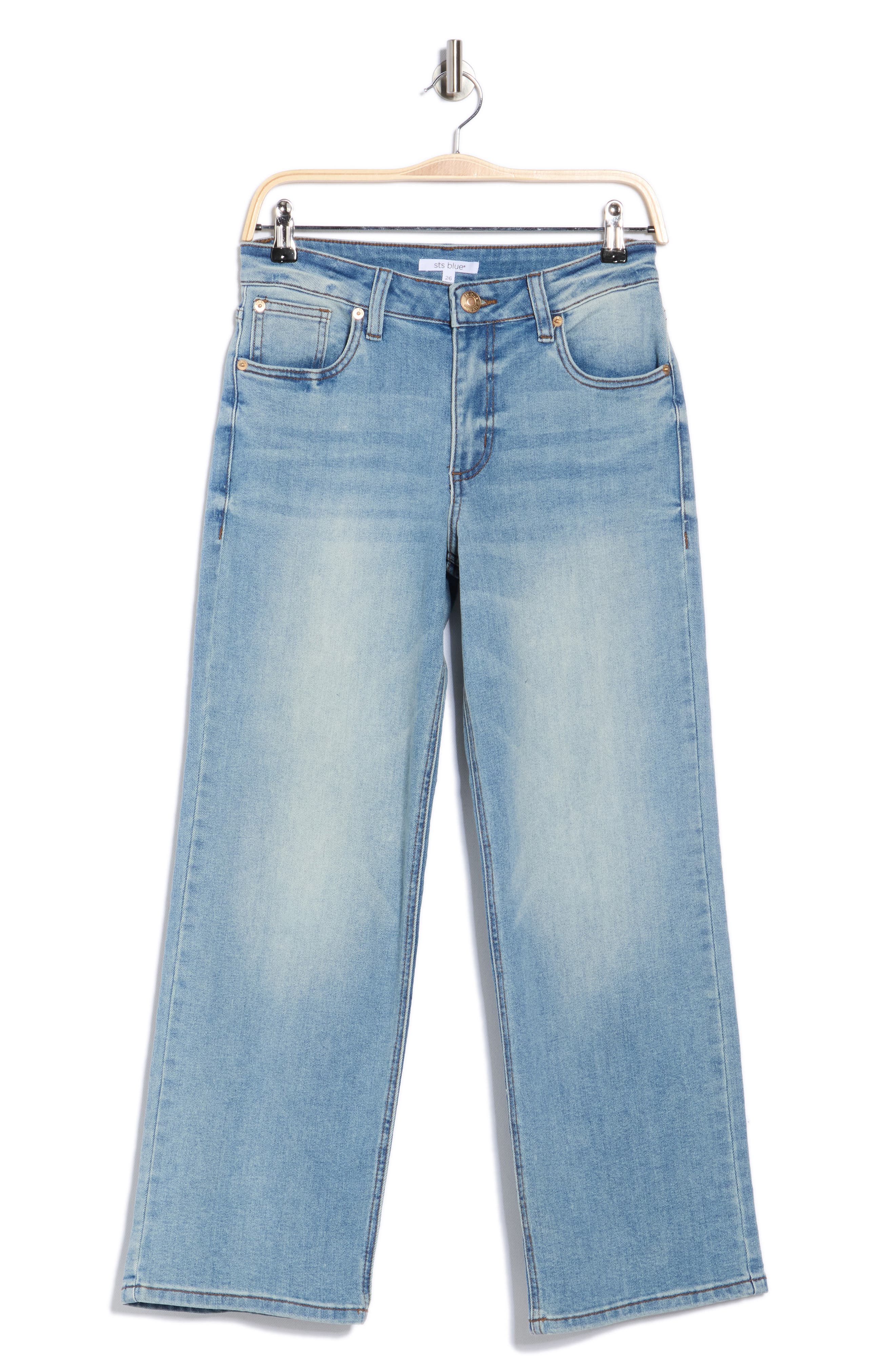 STS Blue Faye High Waist Baggy Wide Leg Jeans | Nordstromrack