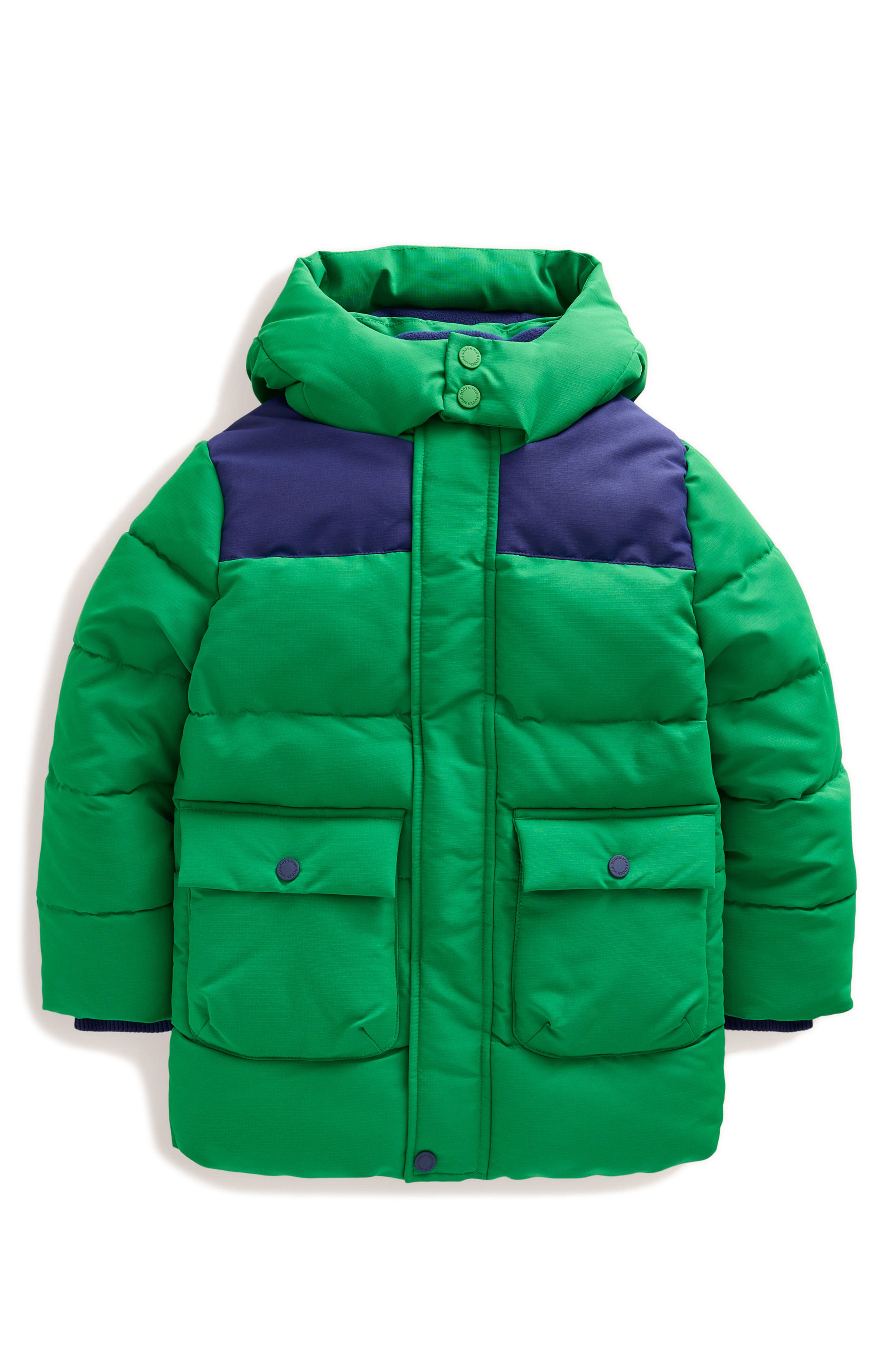 Mini Boden Kids' Fleece Lined Padded Coat | Nordstrom