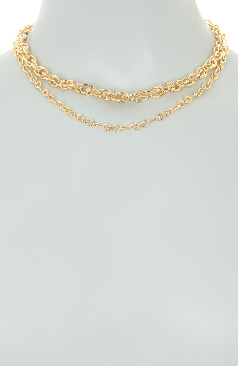 NORDSTROM RACK Set of 2 Layering Chain Necklaces | Nordstromrack