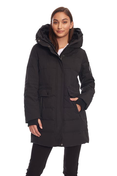Women's Black Puffer Jackets & Down Coats | Nordstrom