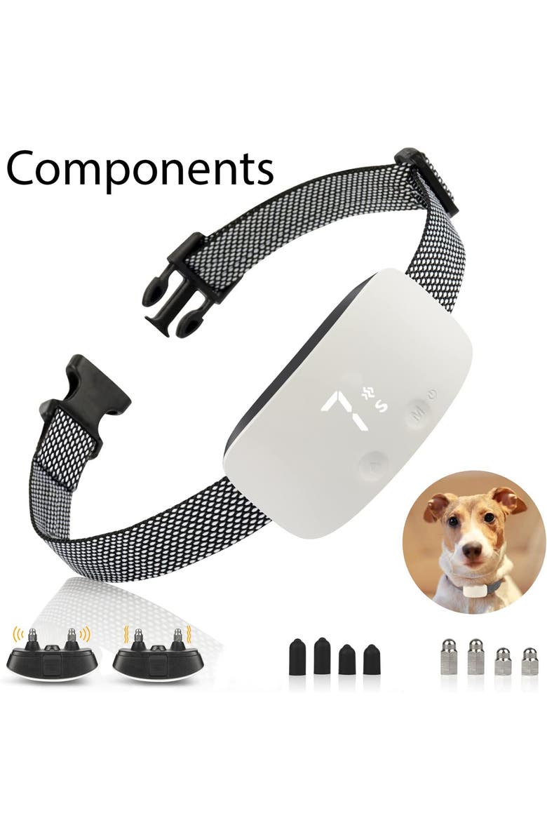 PET LIFE Evolution LED 7-Level Vibration and Sound Smart Anti-Bark Dog ...