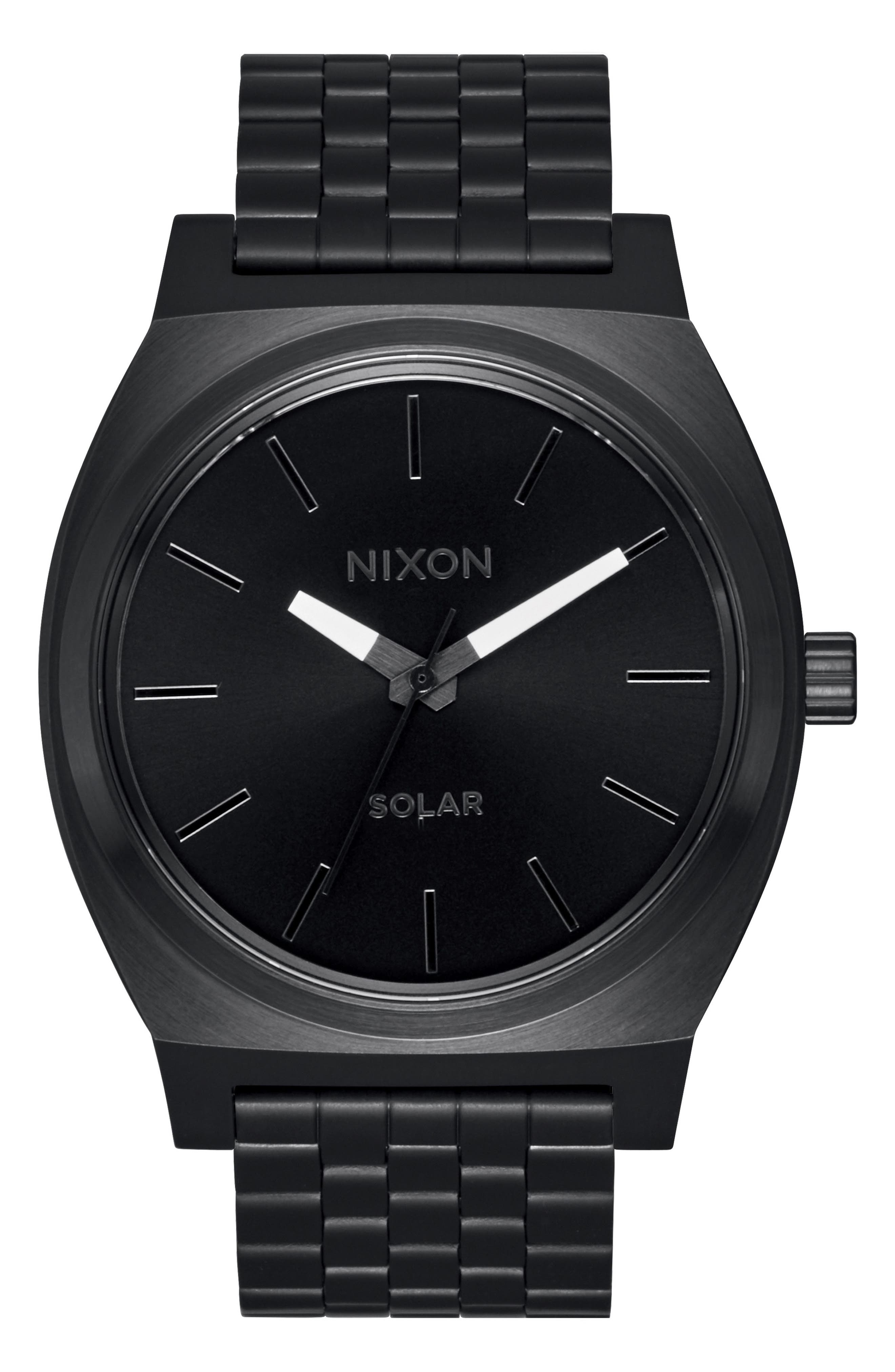 Nixon Time Teller Solar Bracelet Watch, 40mm | Nordstrom