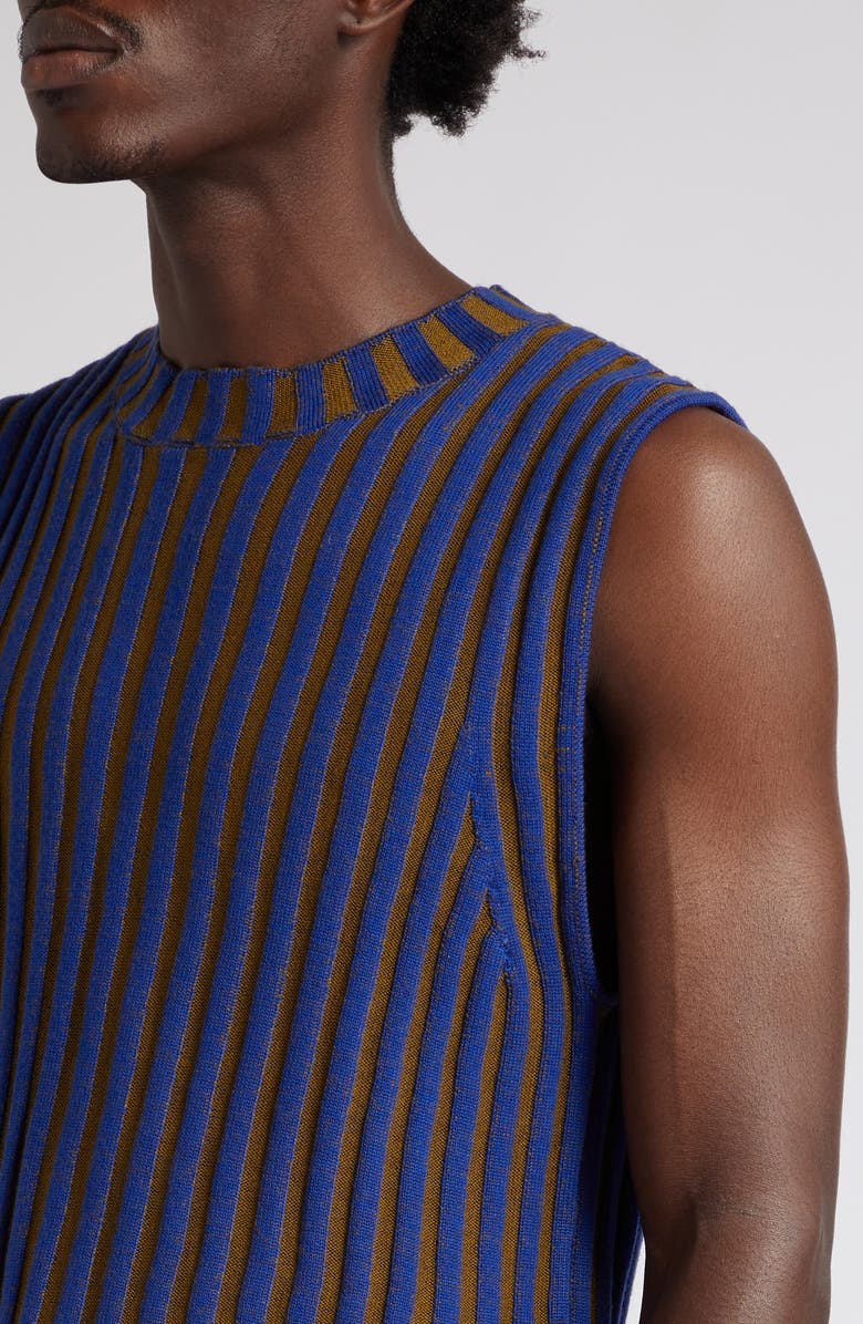 Eckhaus Latta Keyboard Ribbed Wool Sweater Vest | Nordstromrack