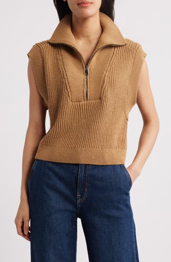 Mavi Jeans Half Zip Sweater Vest | Nordstrom