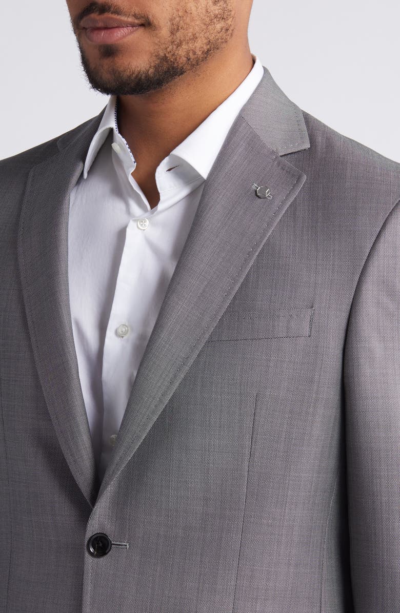 Ted Baker London Jay Trim Fit Wool Mélange Suit | Nordstromrack