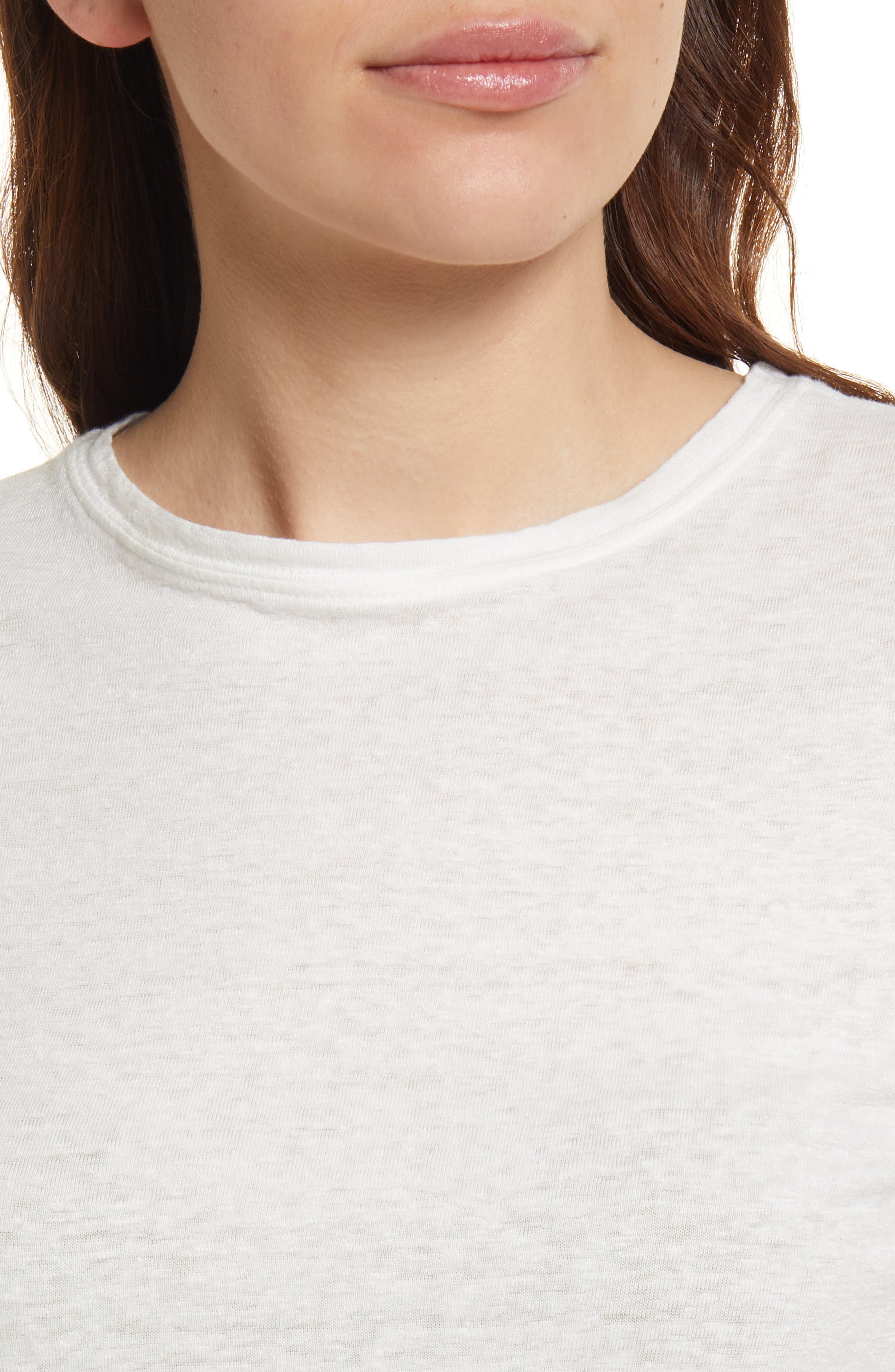 FRAME Easy True Organic Linen T-Shirt | Nordstrom