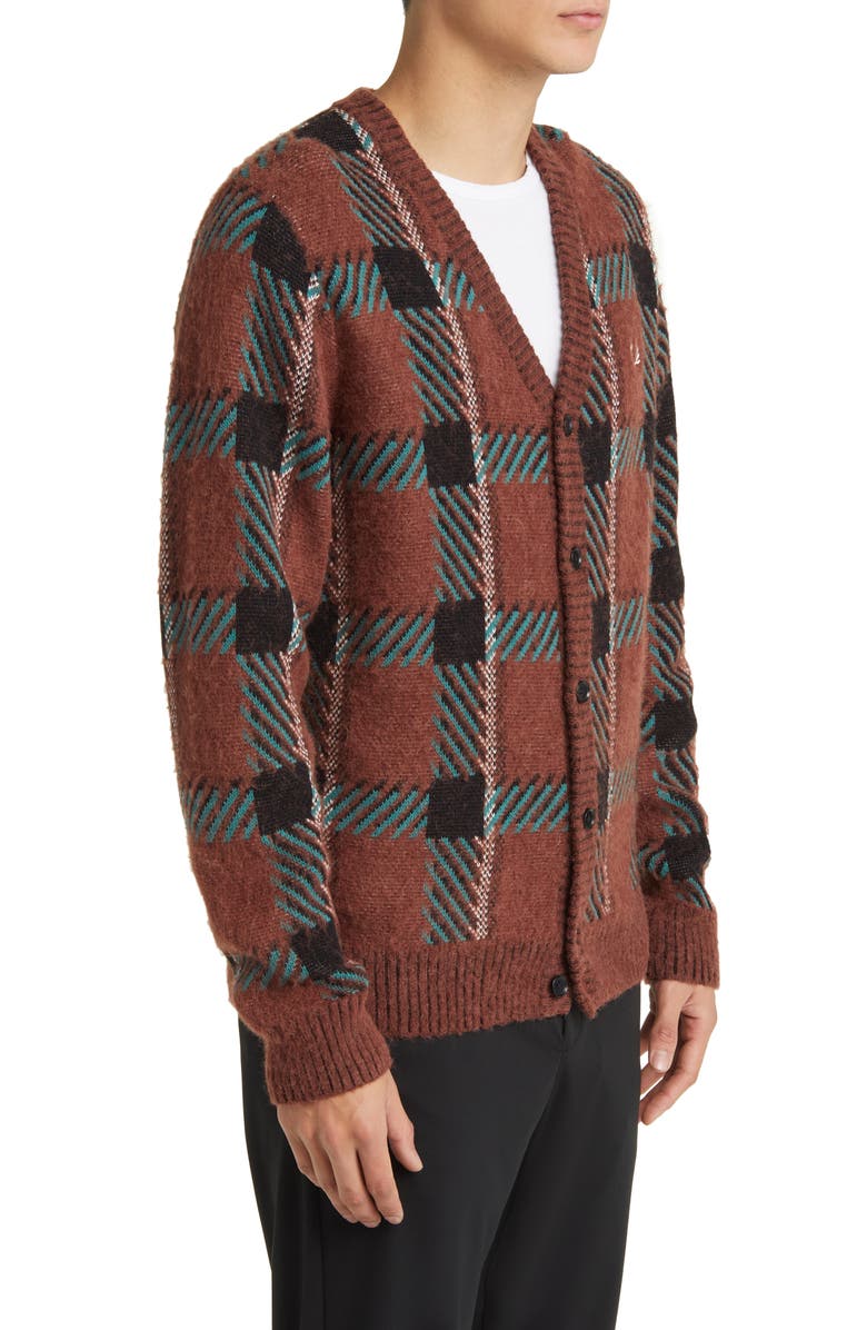Fred Perry Glitch Tartan Cardigan | Nordstromrack