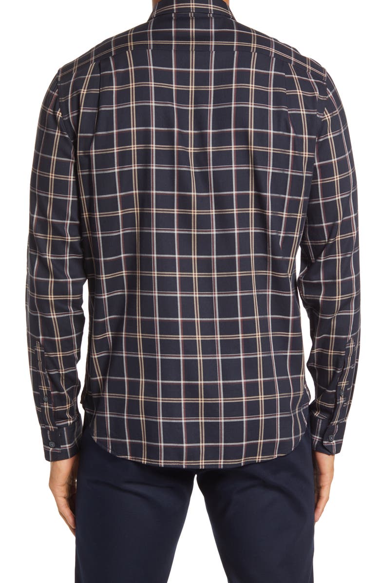 Vince Slim Fit Window Plaid Button-Down Shirt | Nordstromrack