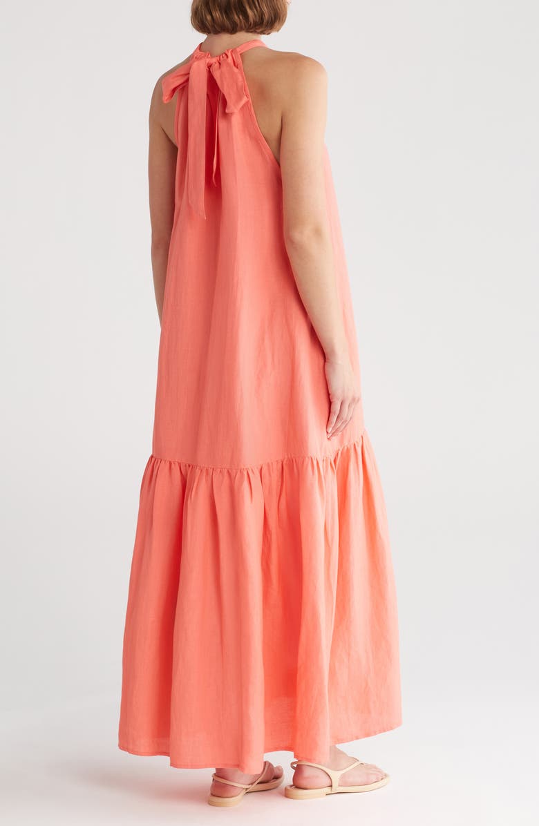 Elan Halter Neck Cover-Up Maxi Dress | Nordstromrack