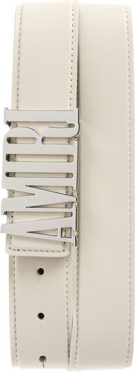 AMIRI Logo Leather Belt | Nordstrom