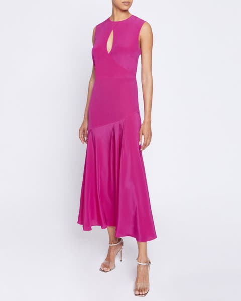 Women's 100% Silk Midi Dresses | Nordstrom