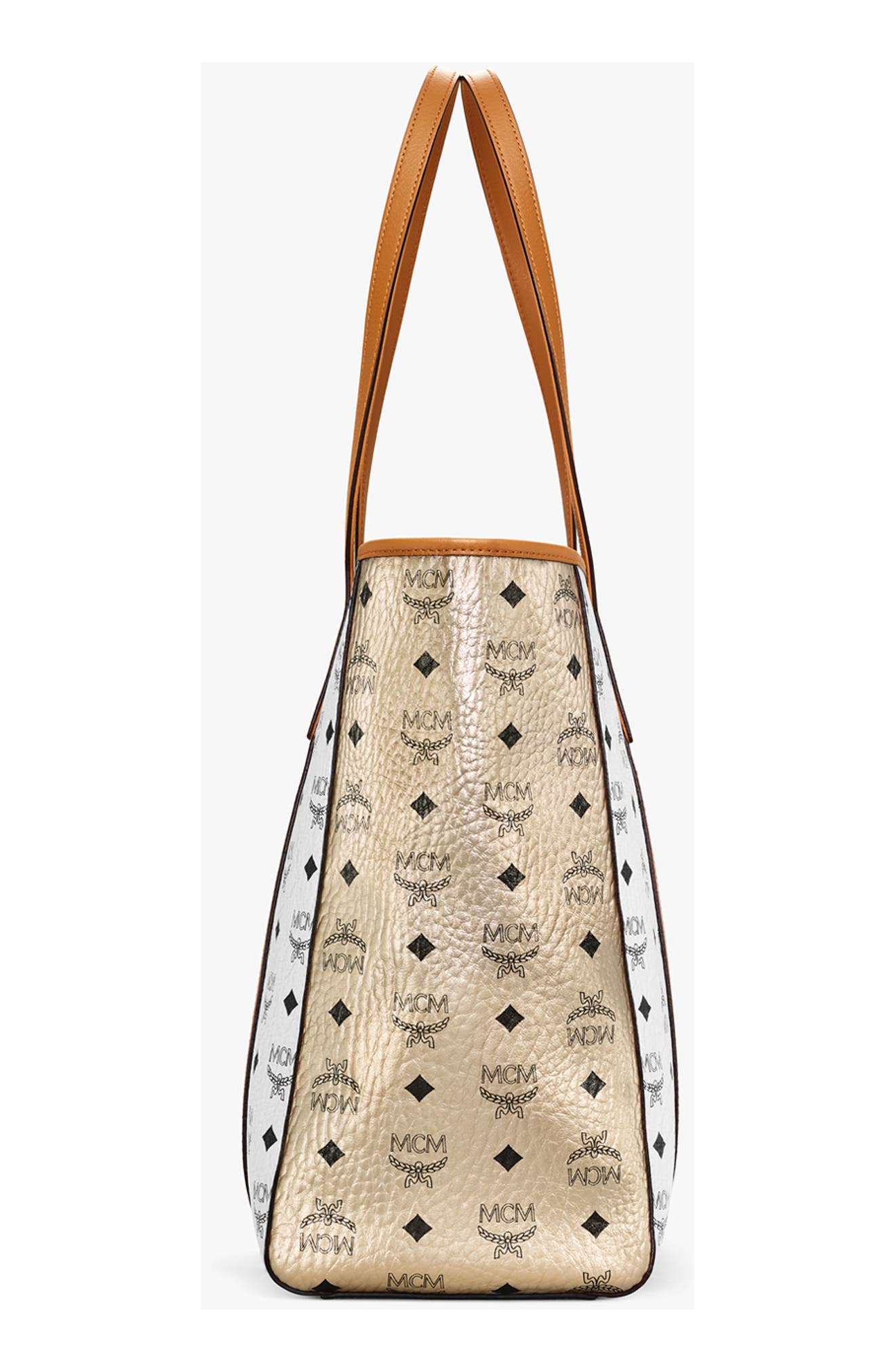 MCM Medium Toni Visetos Mixed Canvas Shopper | Nordstrom