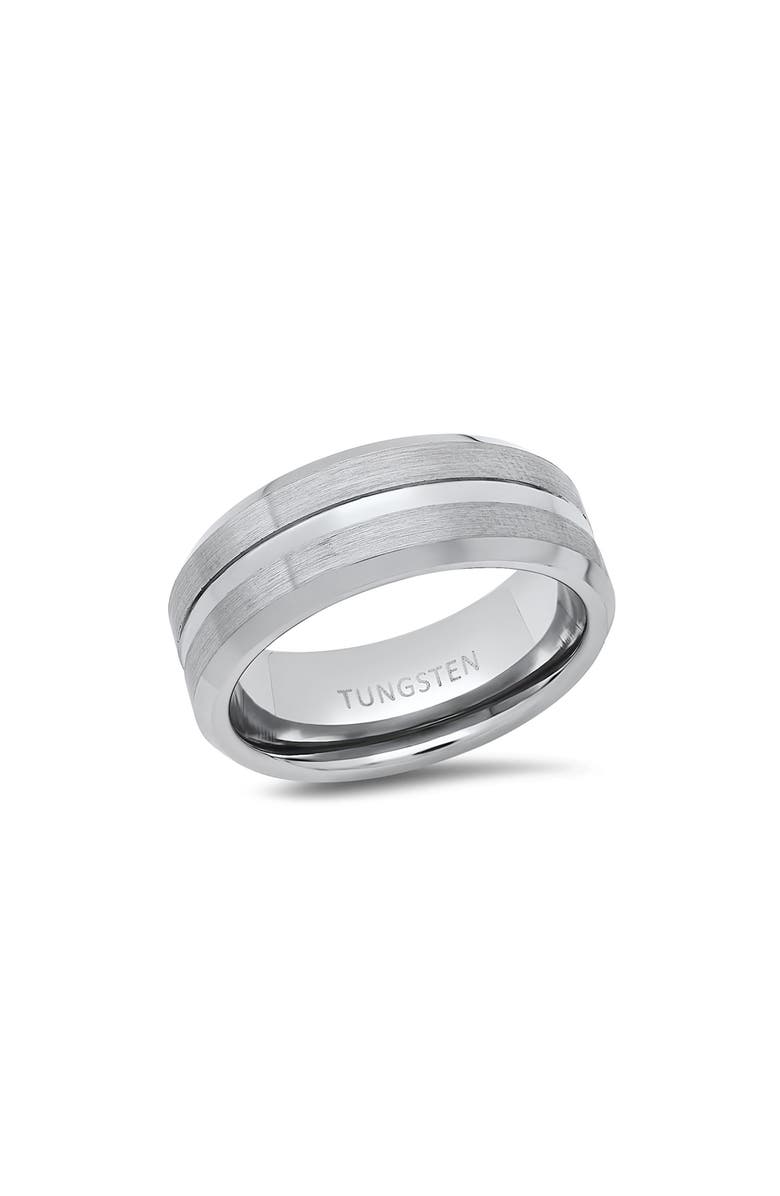 HMY JEWELRY Men's Brushed Tungsten Ring | Nordstromrack