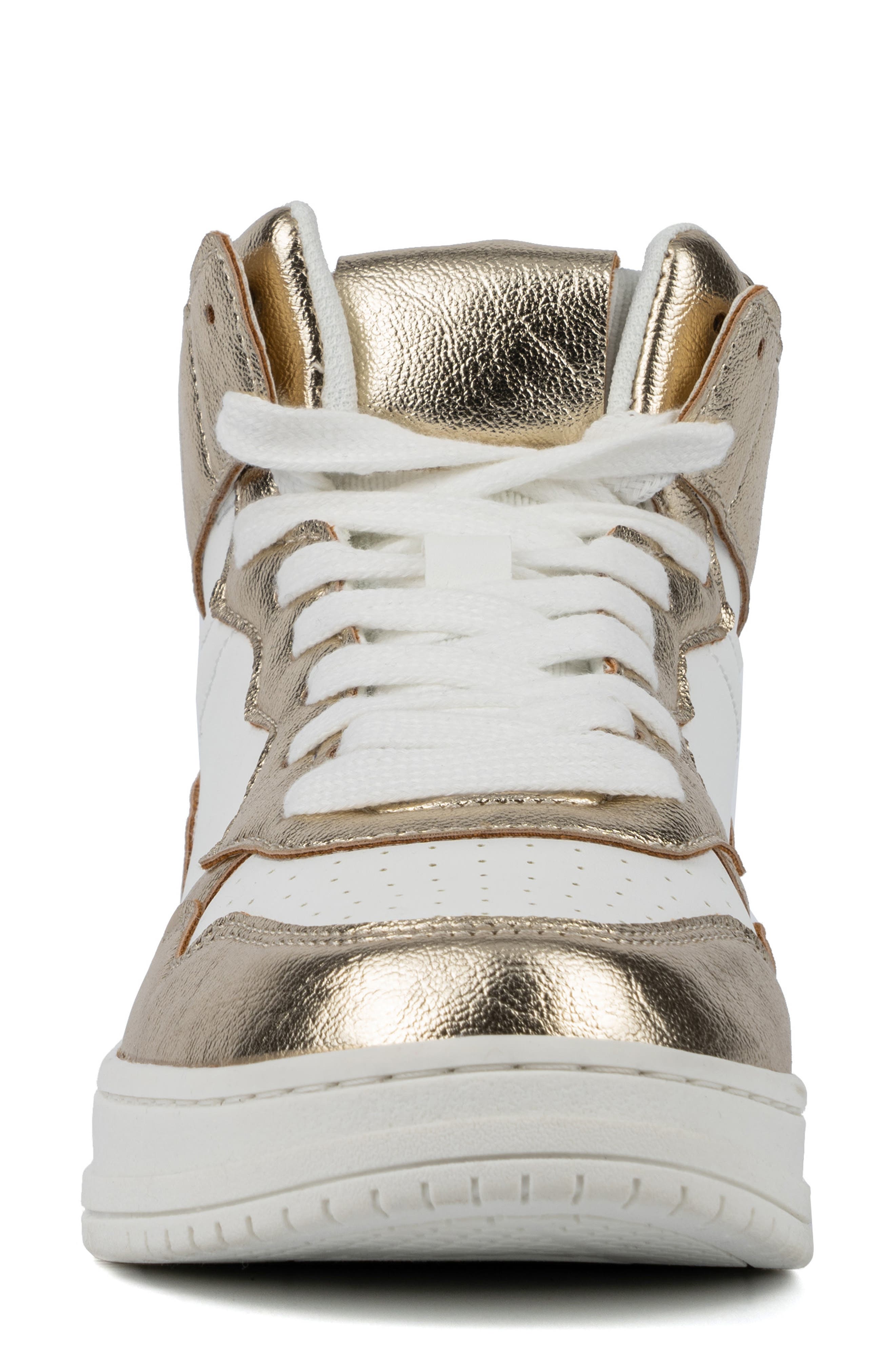 OLIVIA MILLER Thea Metallic High Top Sneaker (Women) | Nordstromrack