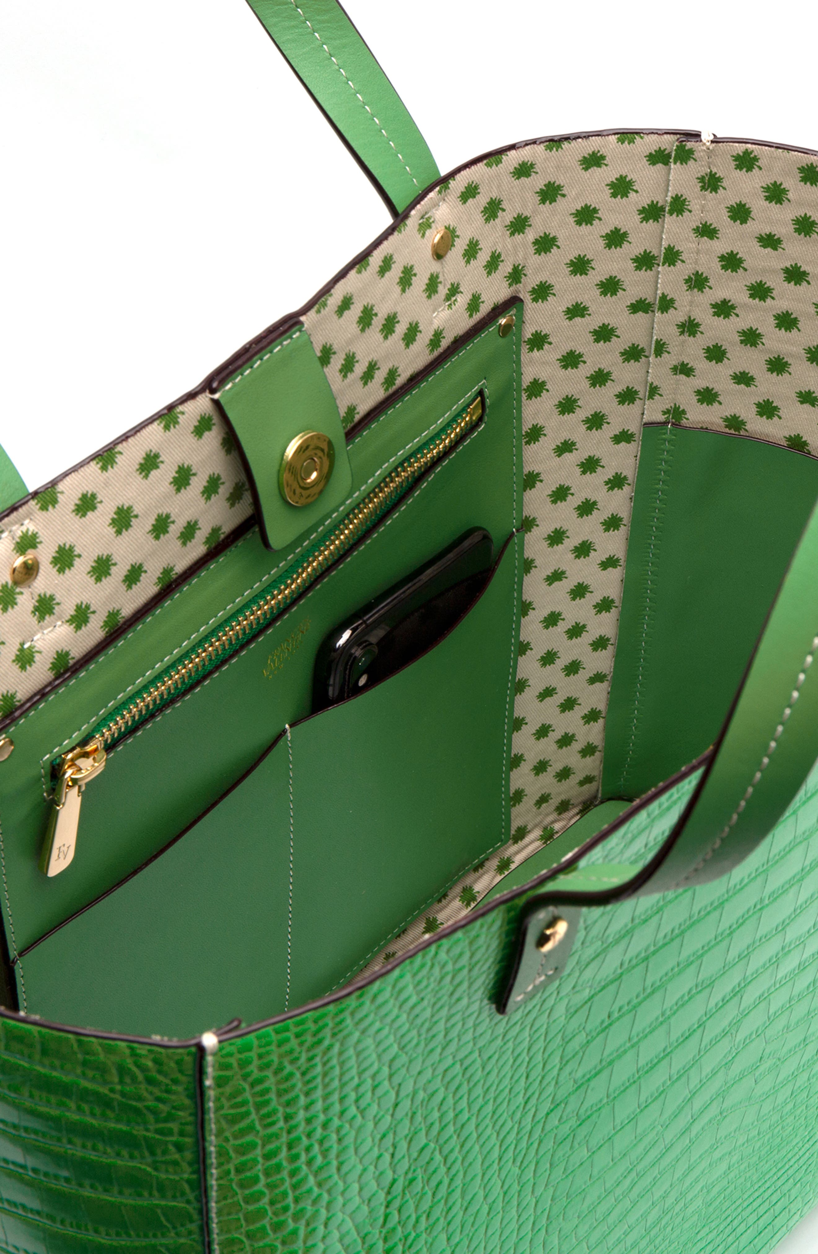 Frances Valentine Margaret Embossed Leather Tote | Nordstrom