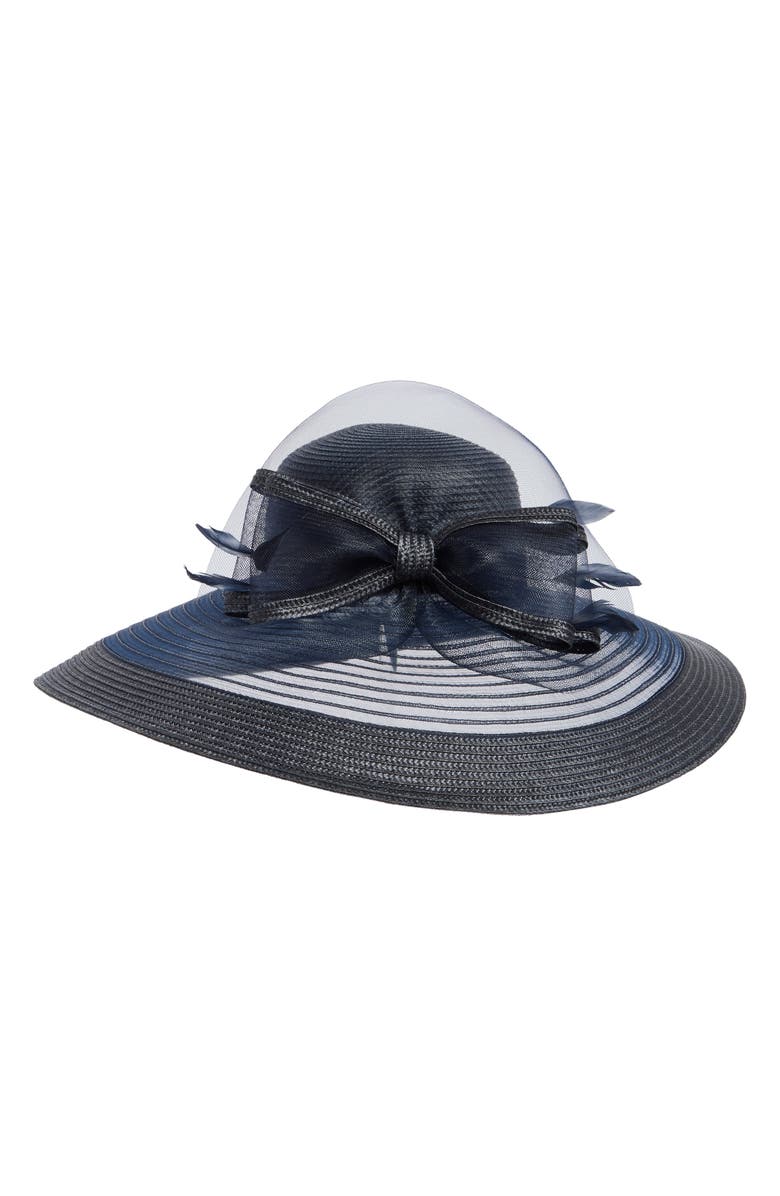 Collection XIIX Sheer Bow Wide Brim Hat | Nordstromrack