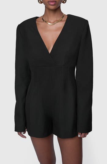 Rebecca Minkoff Indy Long Sleeve Romper | Nordstrom
