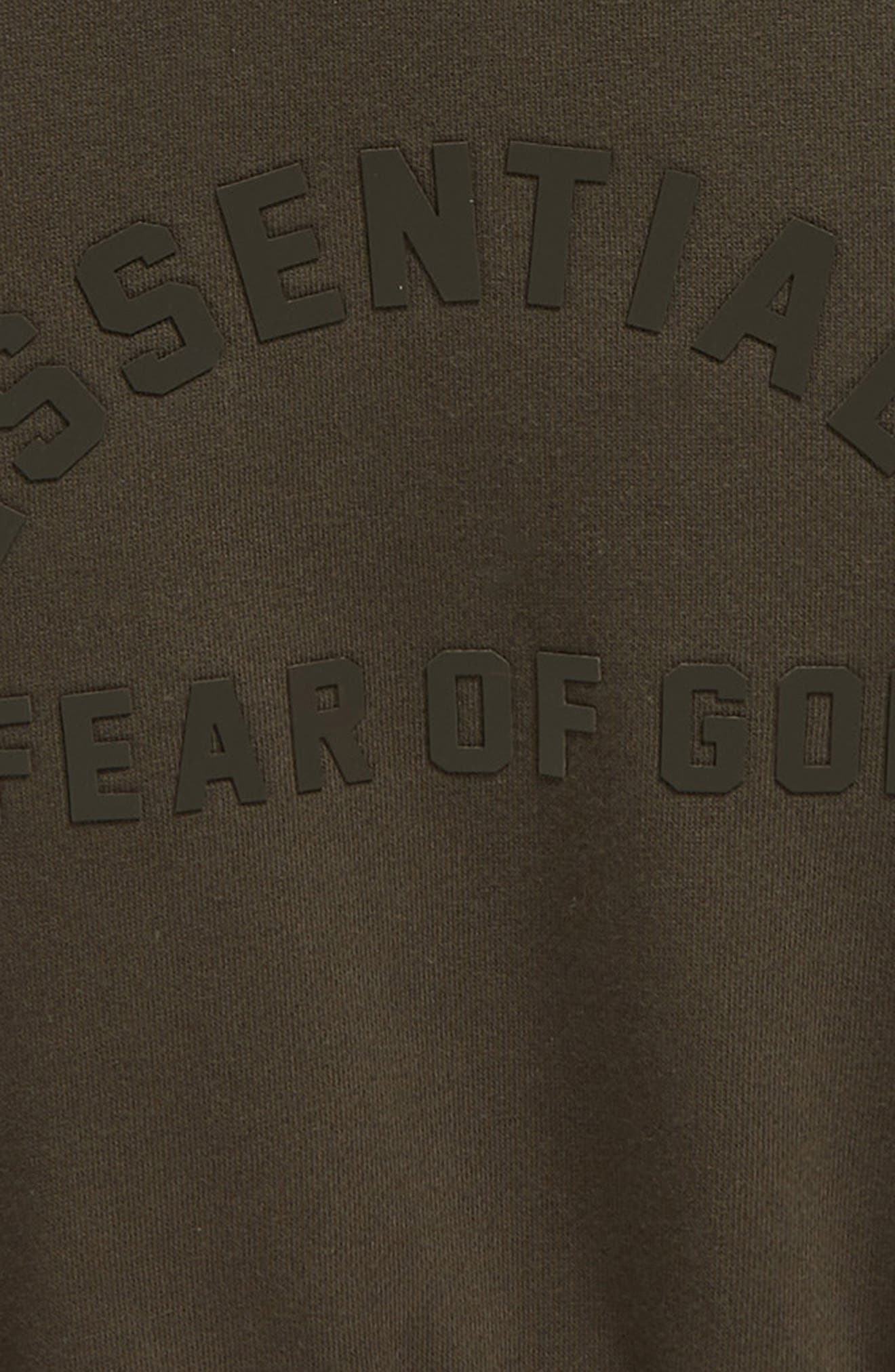 Fear of God Essentials Kids' Logo Fleece Hoodie | Nordstrom