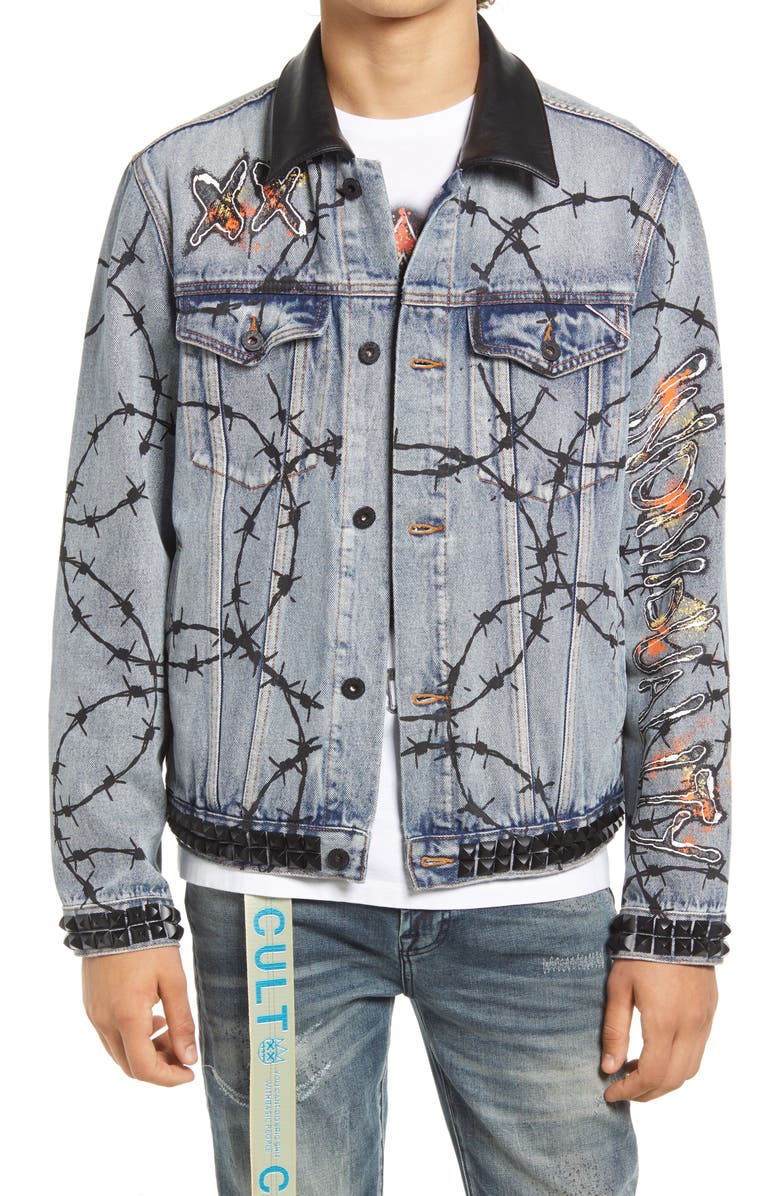 Cult of Individuality Anarchy Type 2 Denim Jacket | Nordstromrack