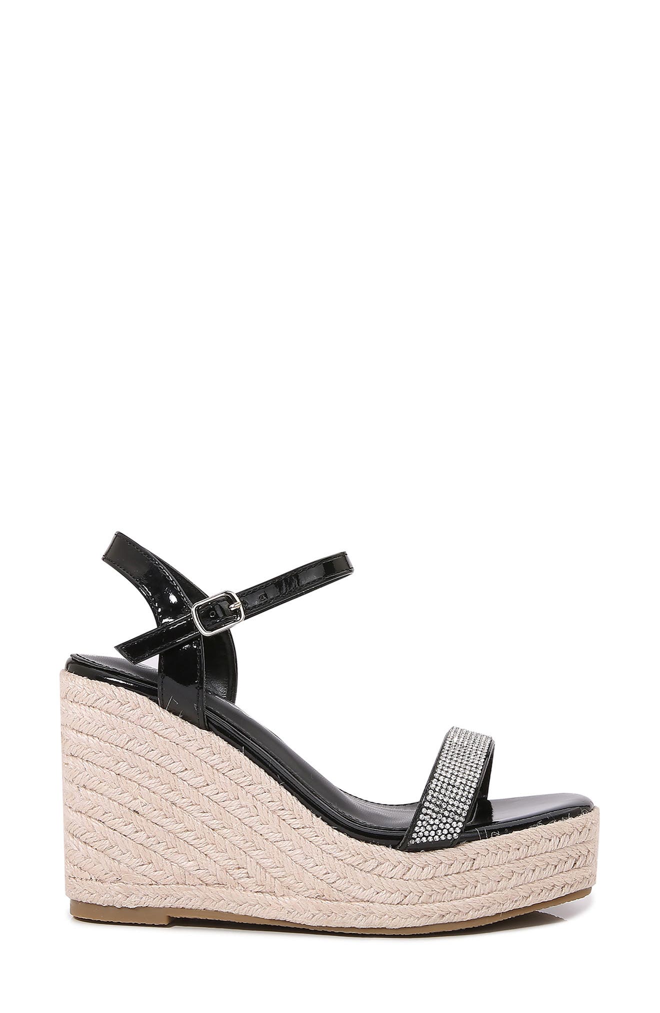 BERNESS Jacinta Rhinestone Epsadrille Wedge Platform Sandal (Women ...