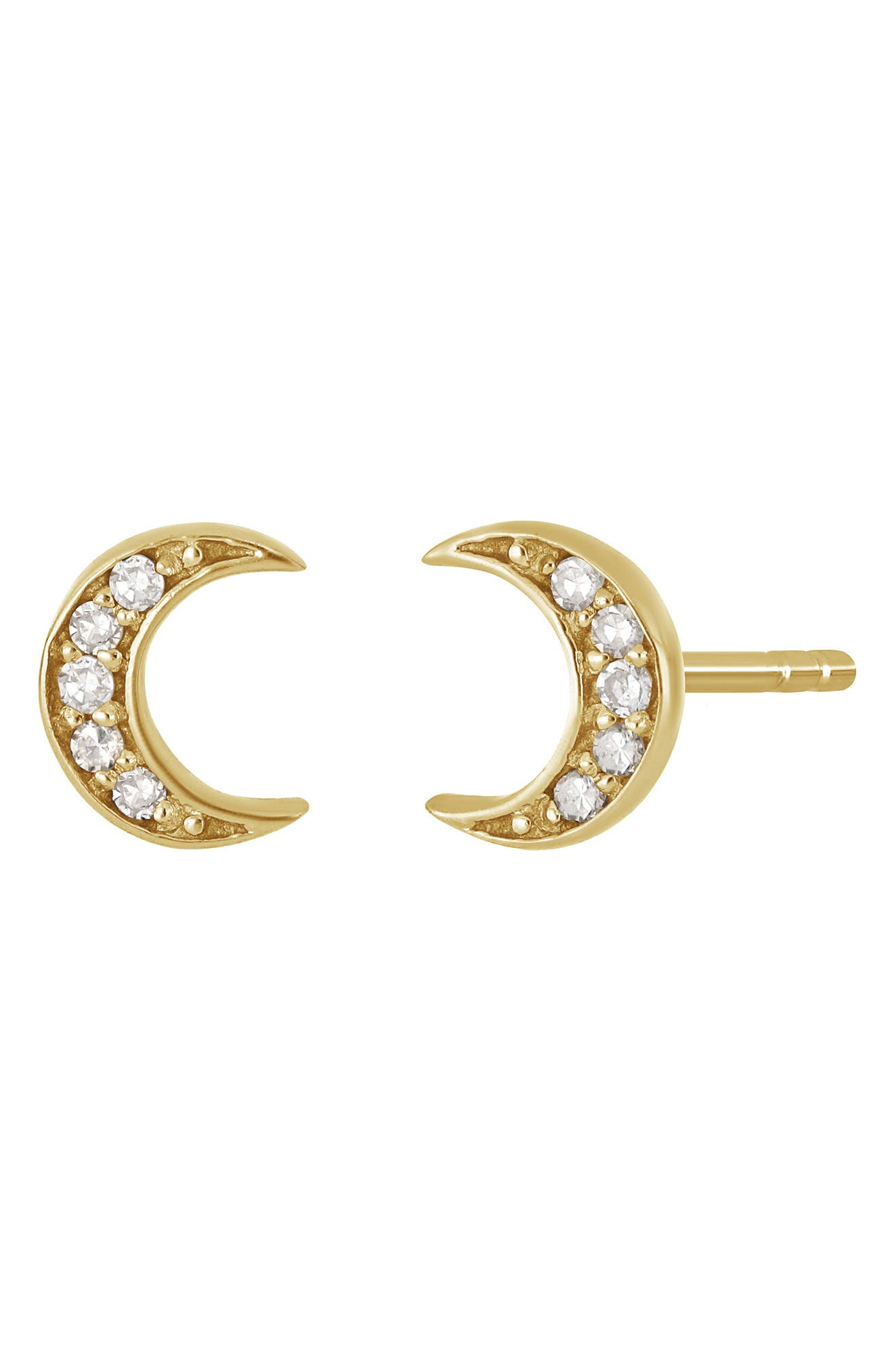 CARRIERE JEWELRY 18K Yellow Gold Plated Sterling Silver Cielo Diamond ...