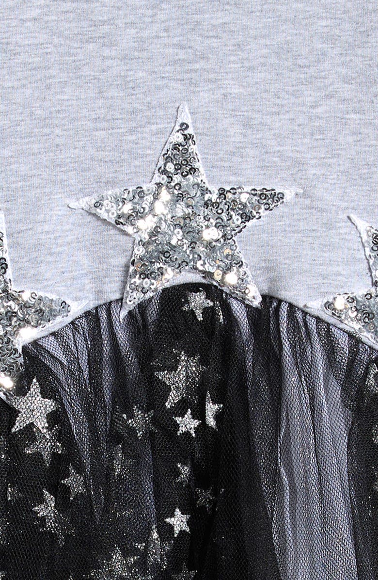 Truly Me Kids' Floating Star Long Sleeve Dress | Nordstromrack