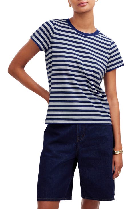 Women's Blue Striped Tops | Nordstrom