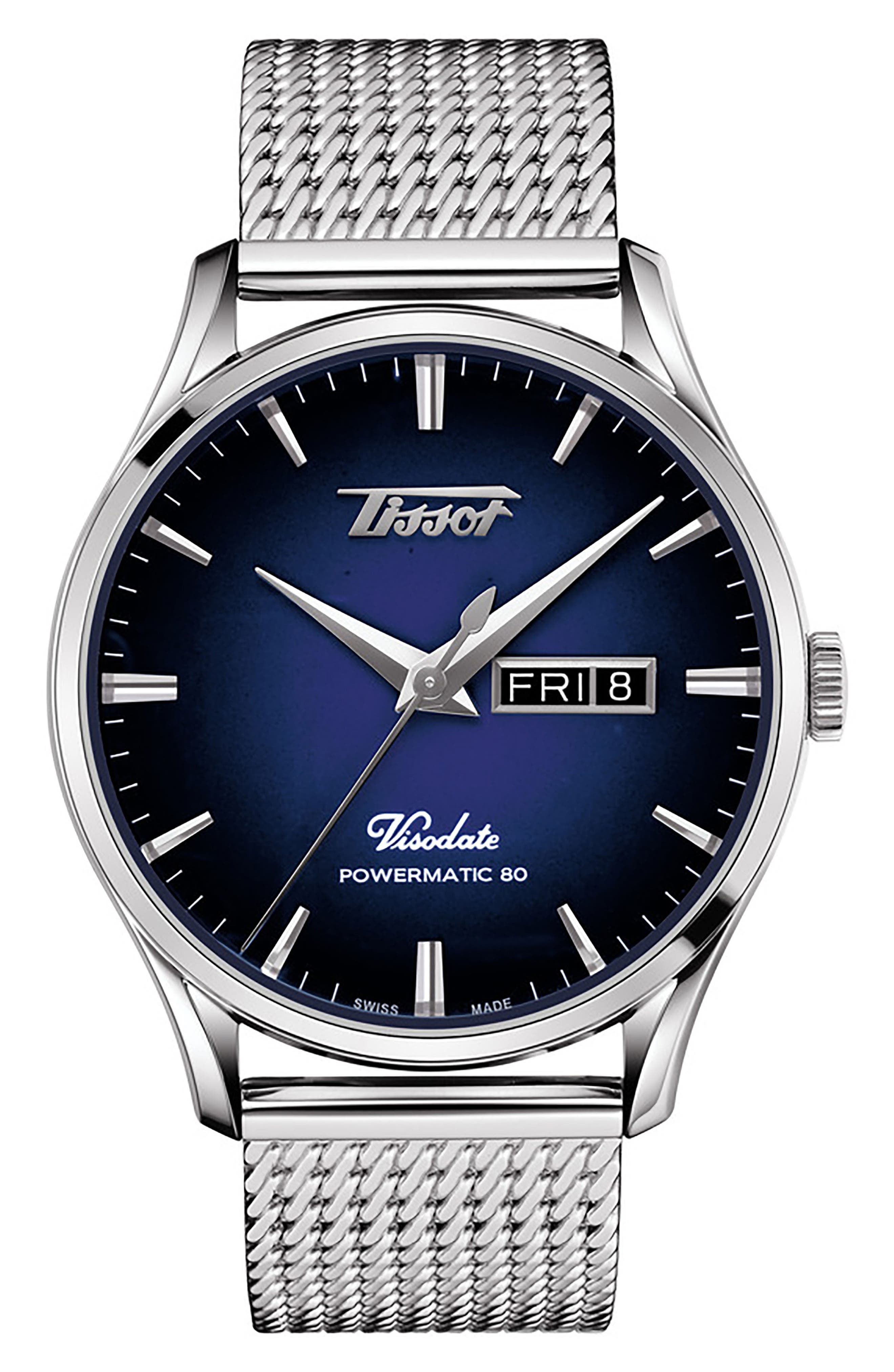 Visodate Automatic Mesh Strap Watch, 42mm (Men) | Nordstromrack