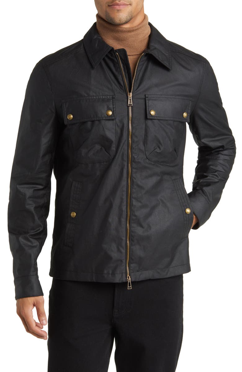 Belstaff Tour Water Repellent Zip-Up Overshirt | Nordstrom