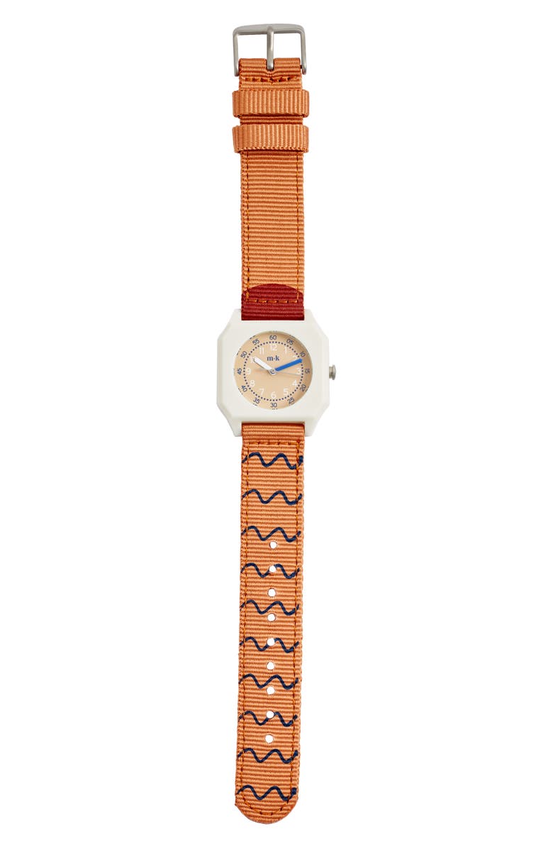 MINI KYOMO Recycled Nylon Strap Watch | Nordstromrack