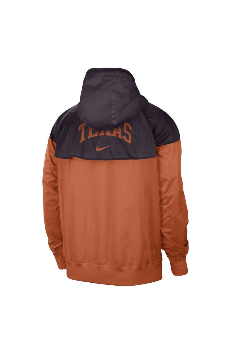 Nike Men's Nike Charcoal/Texas Orange Texas Longhorns Windrunner Raglan ...