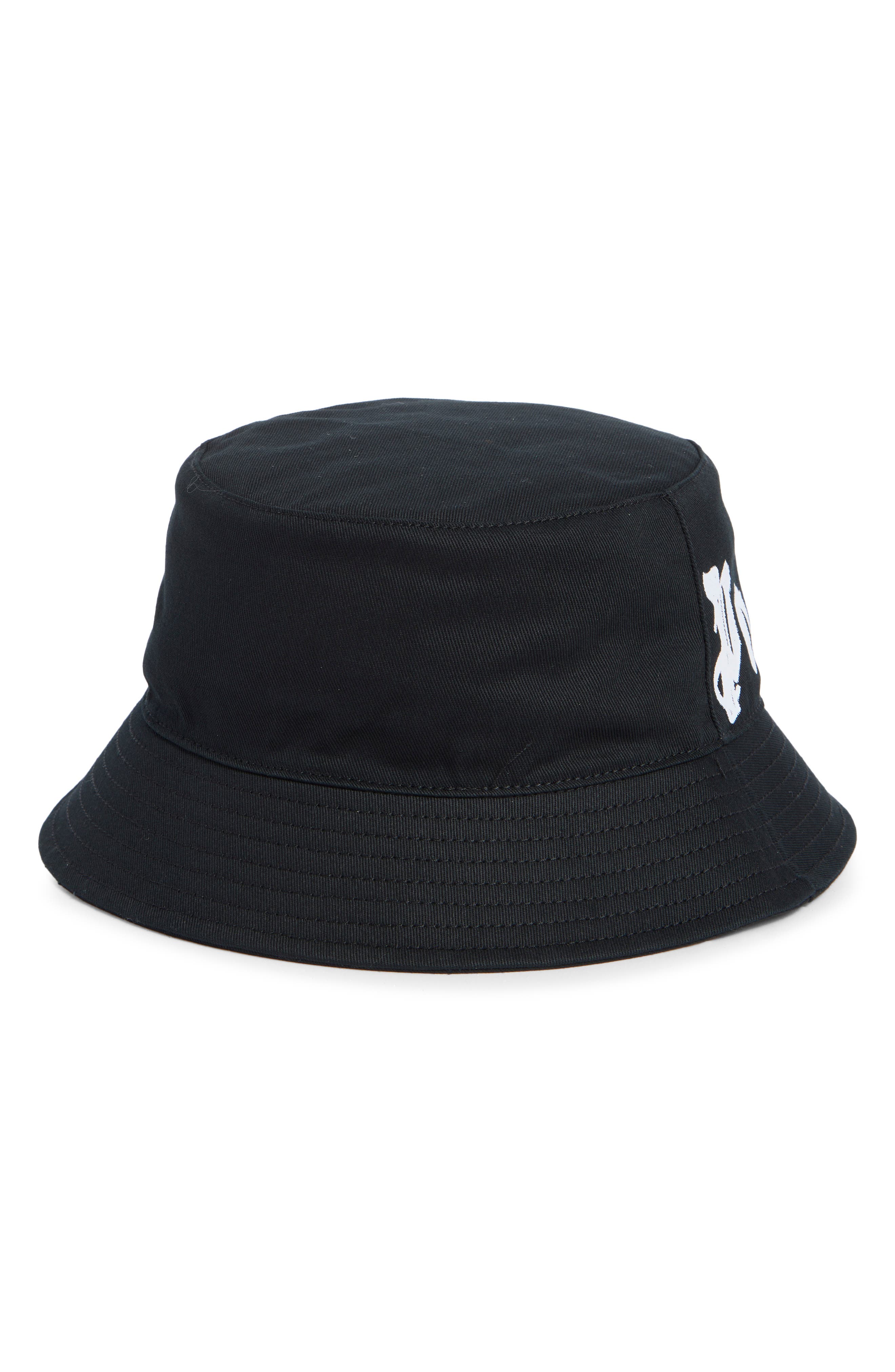 Palm Angels Logo Cotton Bucket Hat | Nordstromrack