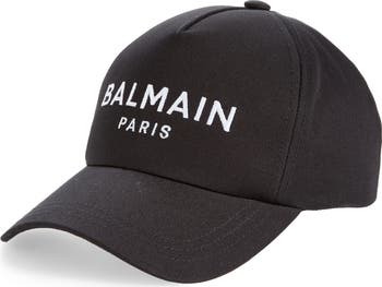Balmain Logo Cotton Baseball Cap | Nordstrom