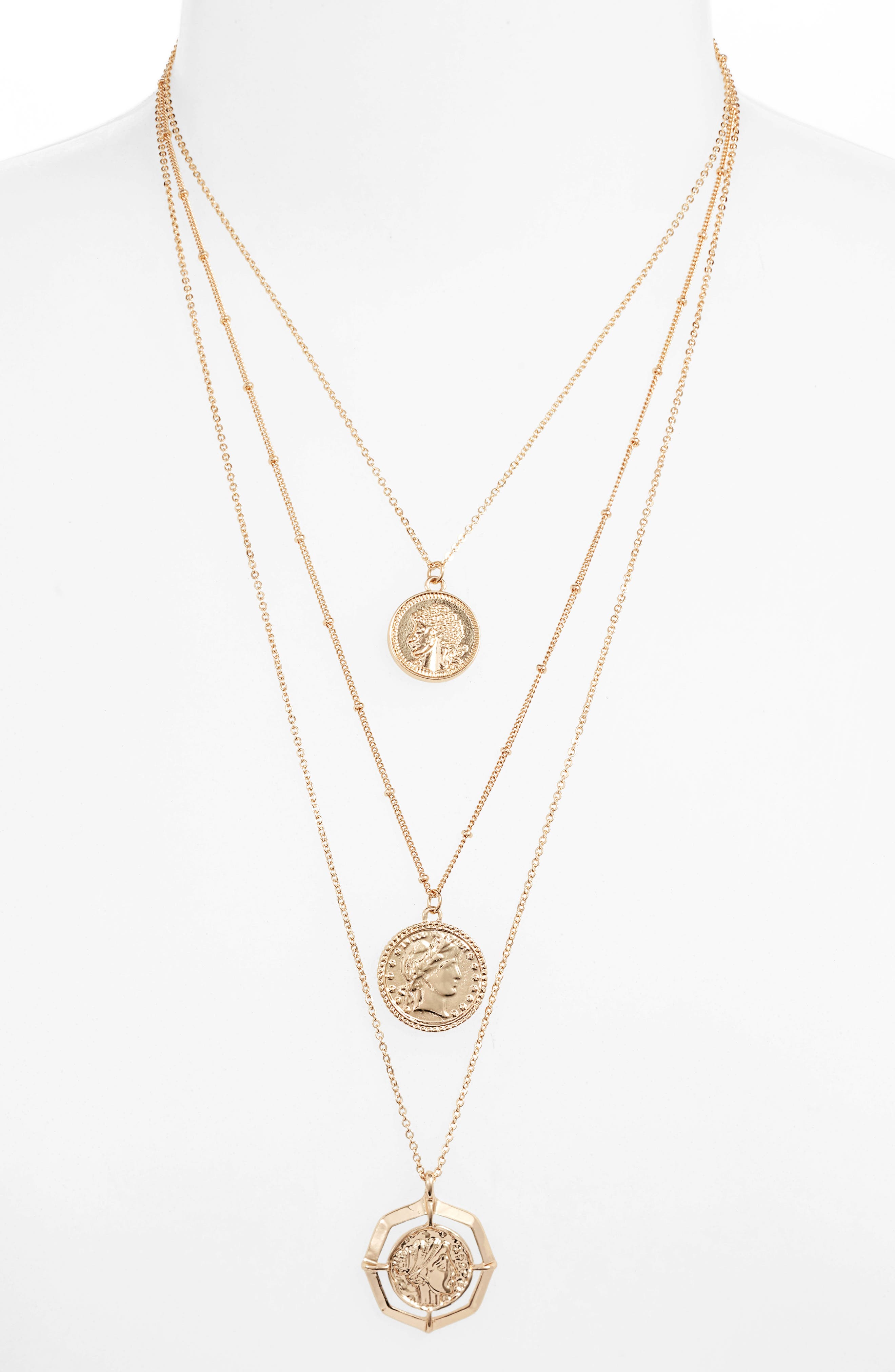 8 Other Reasons Ophelia Layered Coin Necklace | Nordstrom