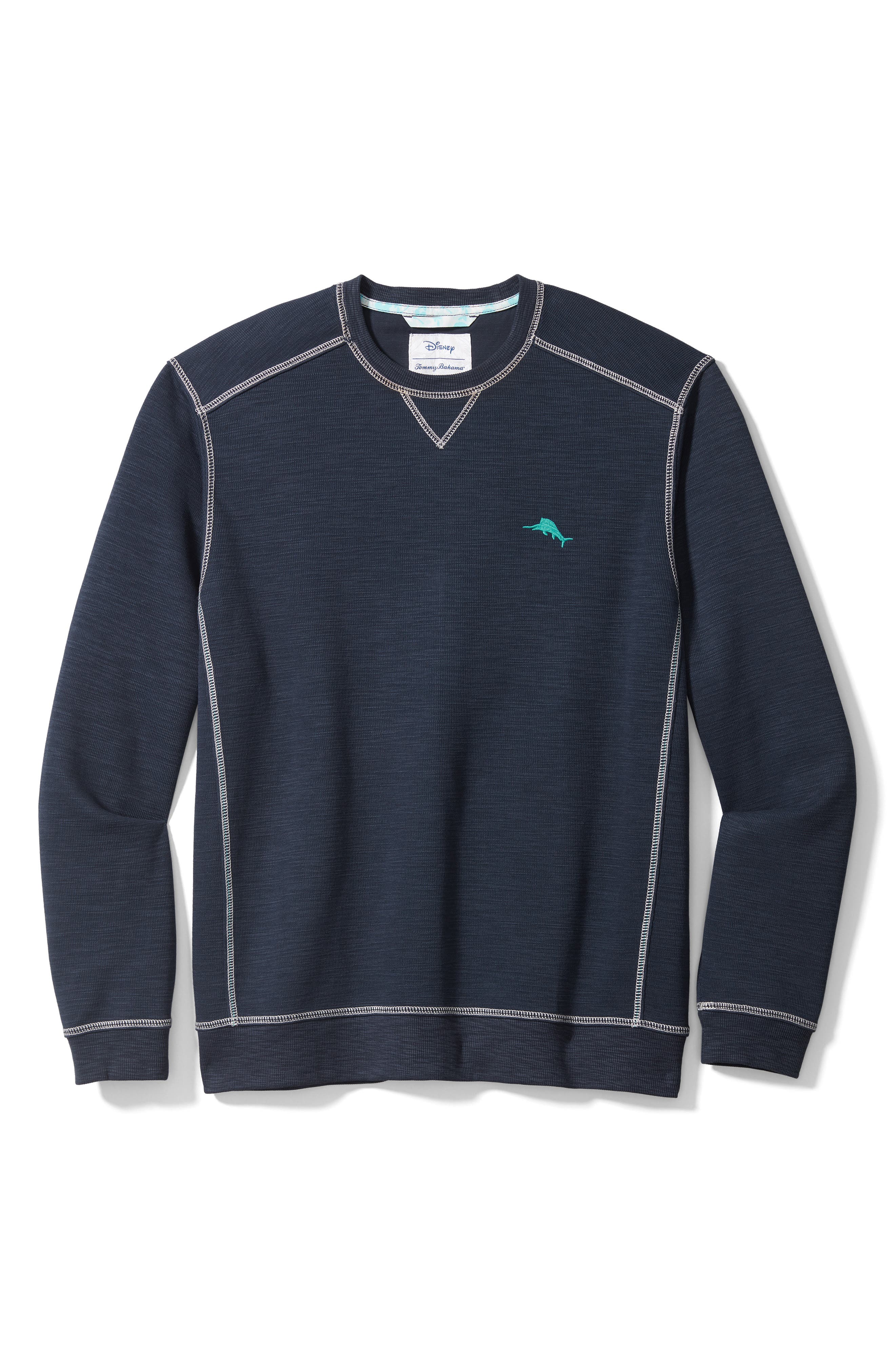 Tommy Bahama x Disney® Tobago Mickey Mouse Appliqué Graphic Sweatshirt ...