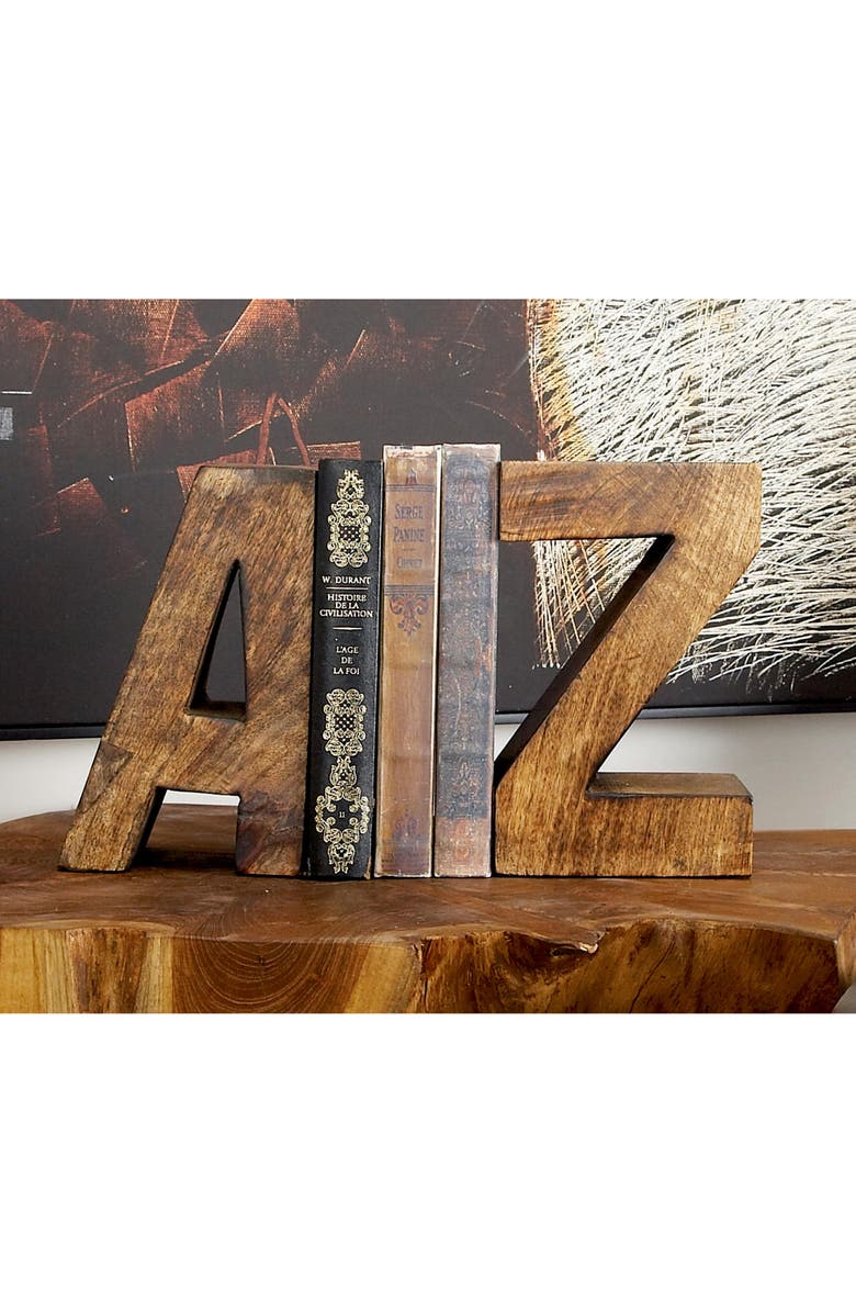 UMA Contemporary Mango Wood Bookends | Nordstromrack