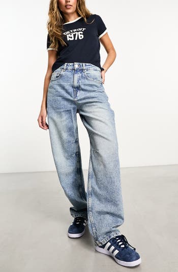 ASOS DESIGN High Waist Balloon Jeans | Nordstrom