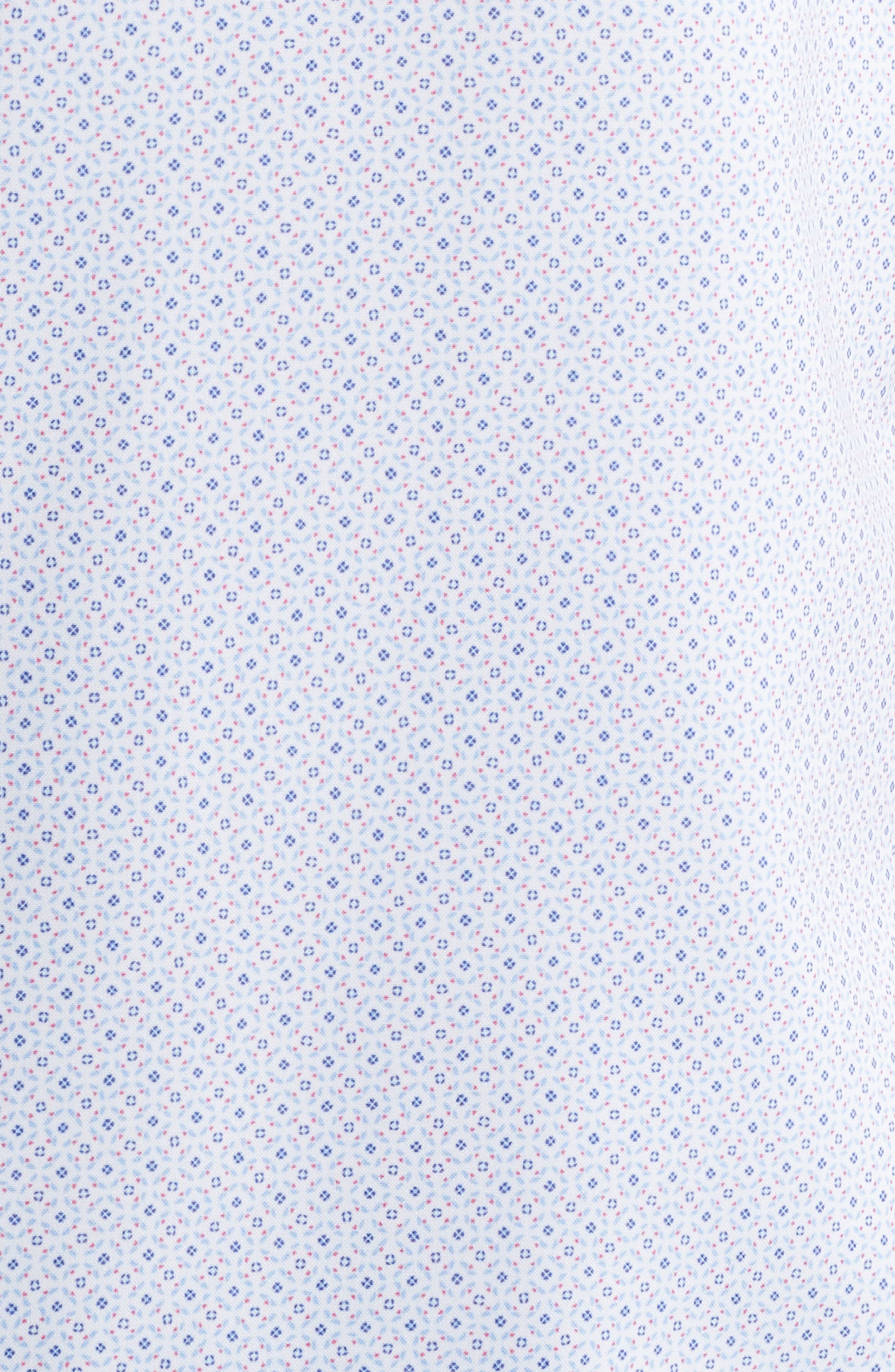 Peter Millar Champers Micromedallion Print Short Sleeve Performance ...